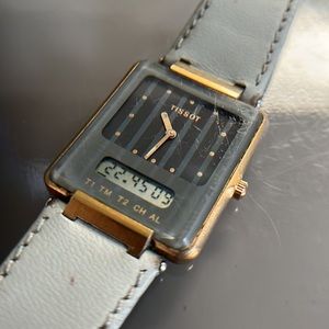 Tissot | Accessories | Tissot Two Timer Swiss Quartz Digital Mens ...